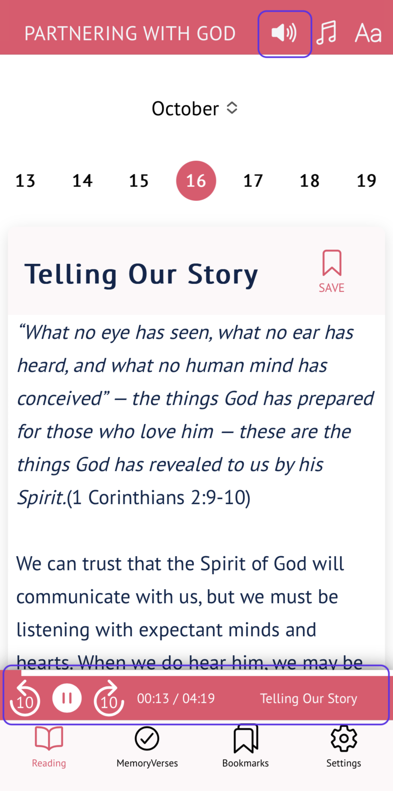 Four Minute Bible Study